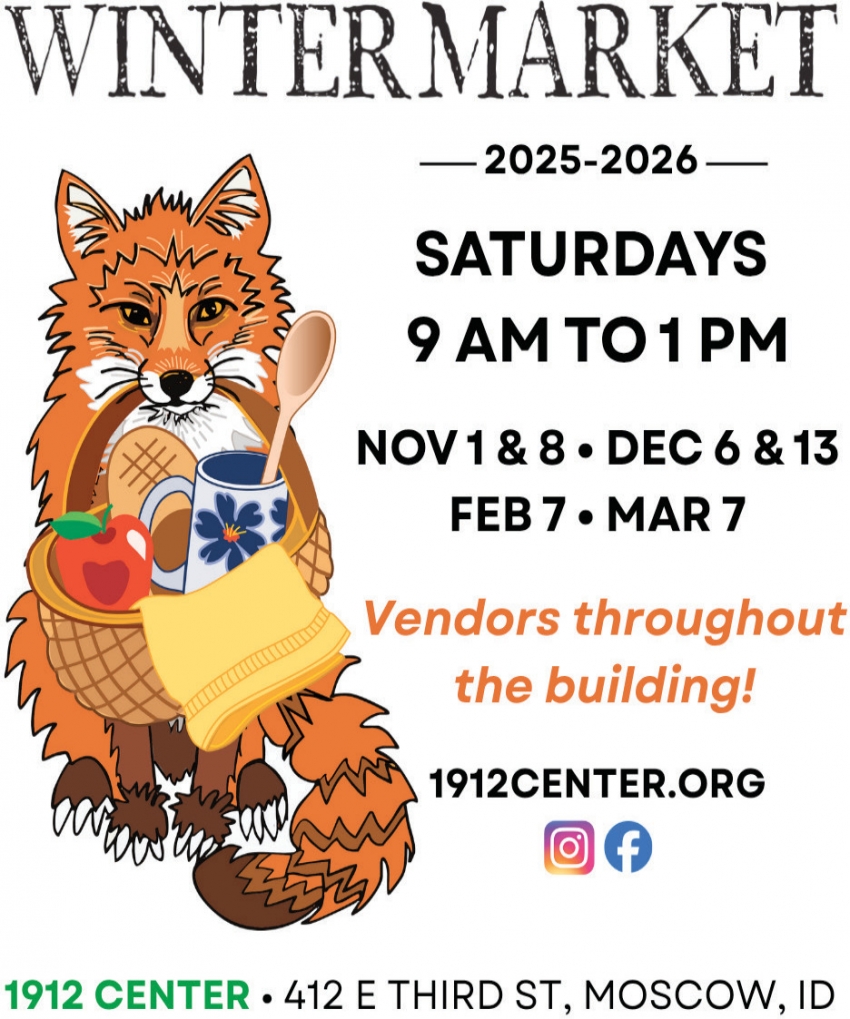 Winter Market, 1912 Center, Moscow, ID